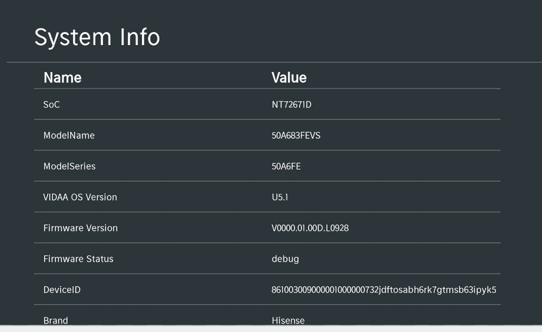 Installing SmartTUBE app on Hisense TV manually