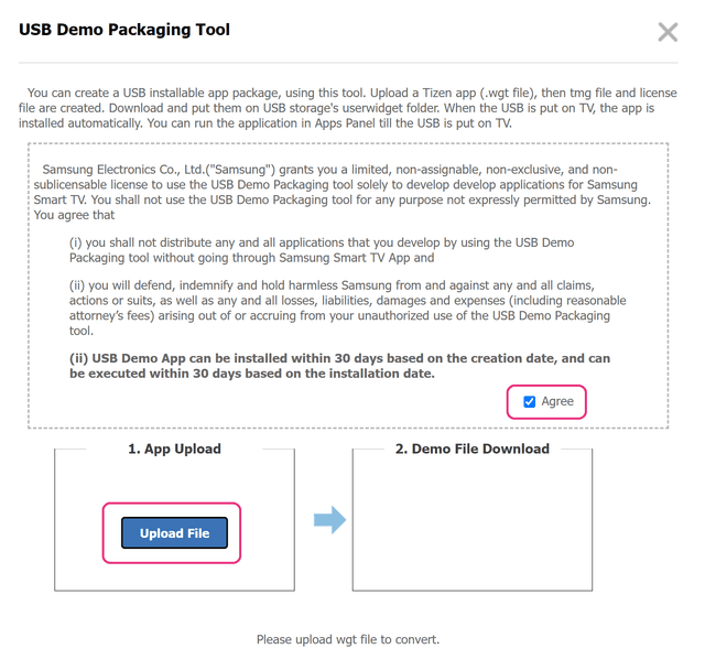 Installing SmartTUBE app on Samsung TV manually